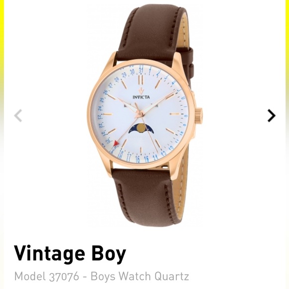 Invicta | Accessories | Invicta Vintage Boymodel 3776 Boys Watch Quartz ...